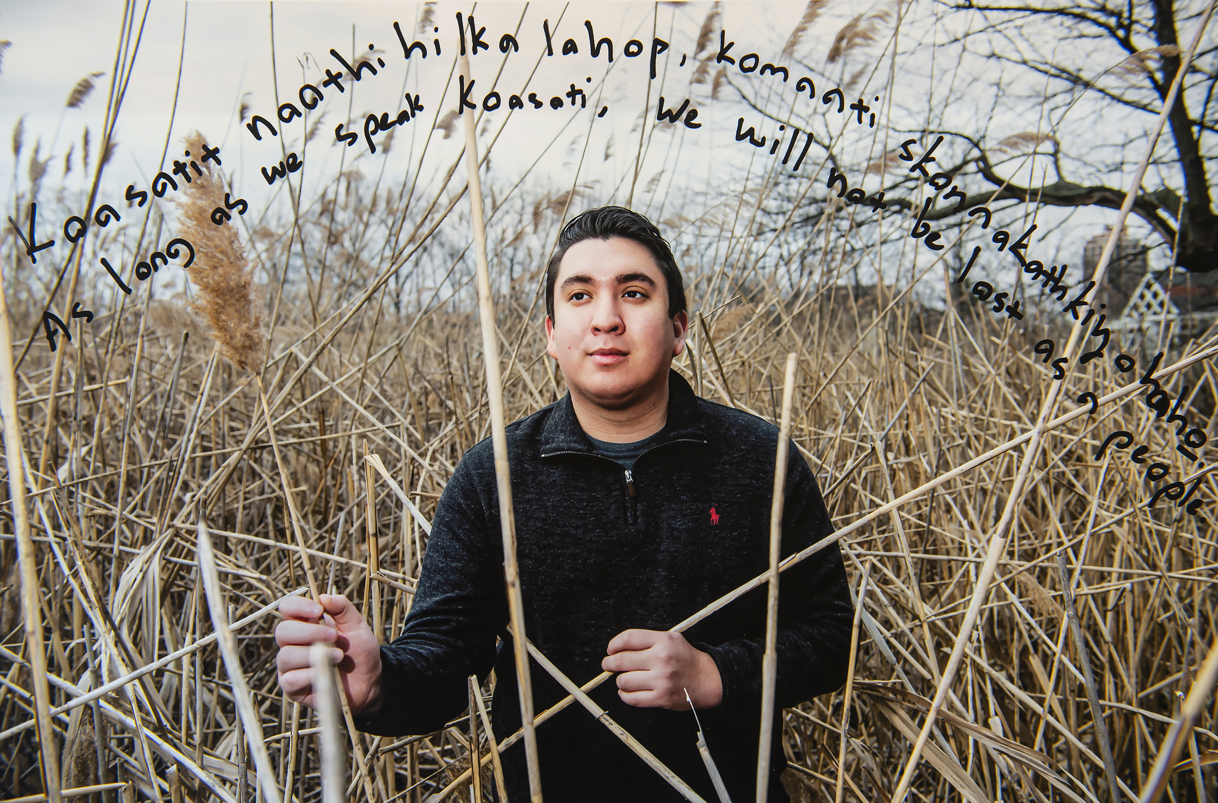 Eli Langley ’21 preserves language of the Coushatta Tribe — Harvard Gazette