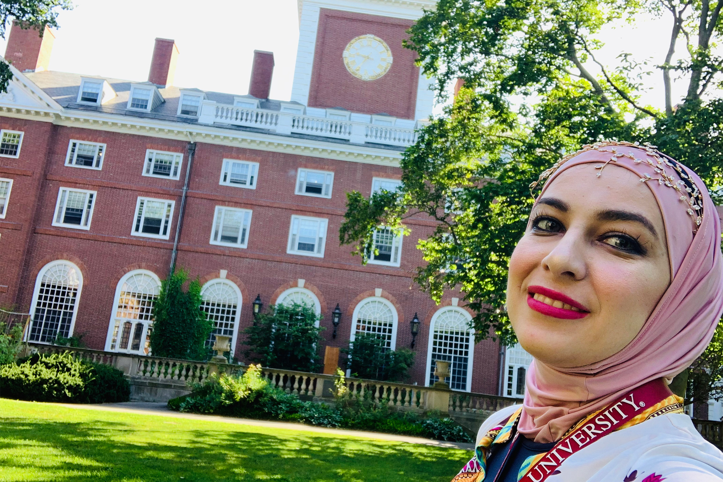 Rawan Alhawamdeh has her goals in focus — Harvard Gazette